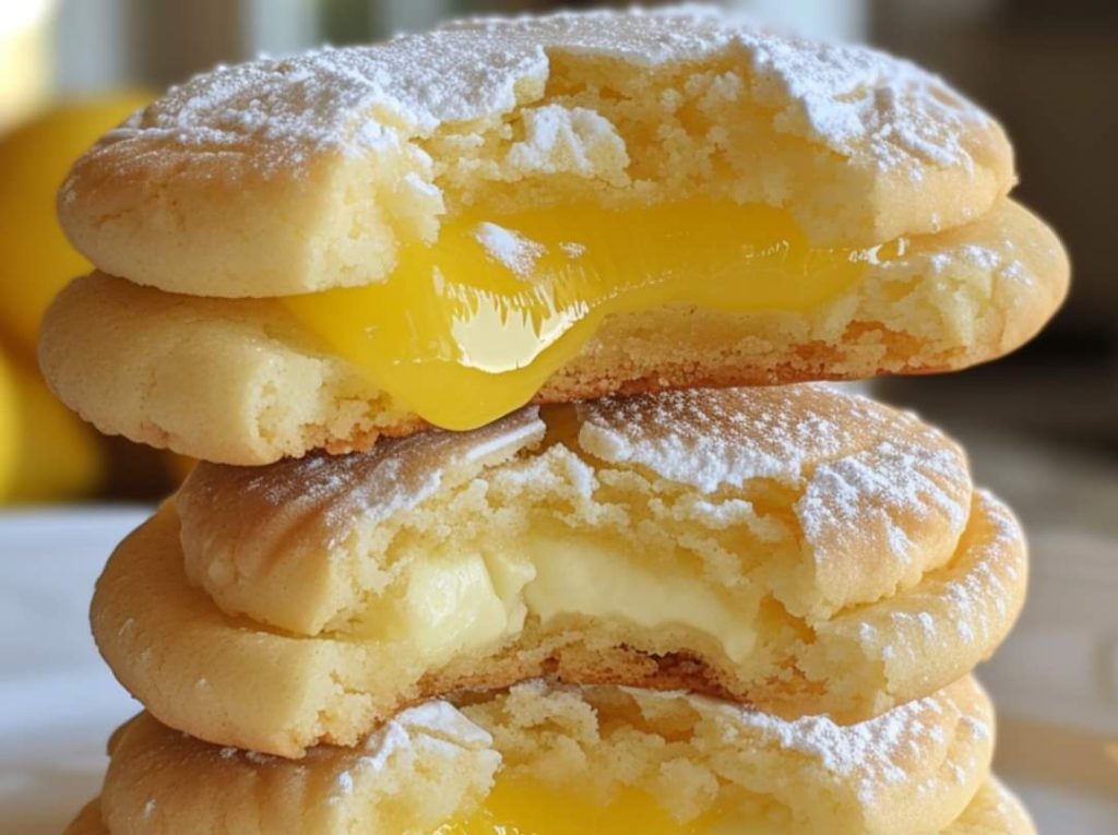 Zesty Stuffed Lemon Cookies - FULL RECIPE