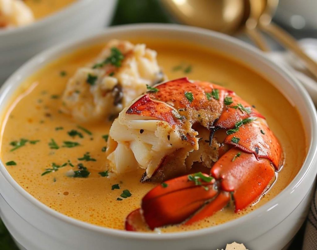 Creamy Lobster Bisque recipe - FULL RECIPE