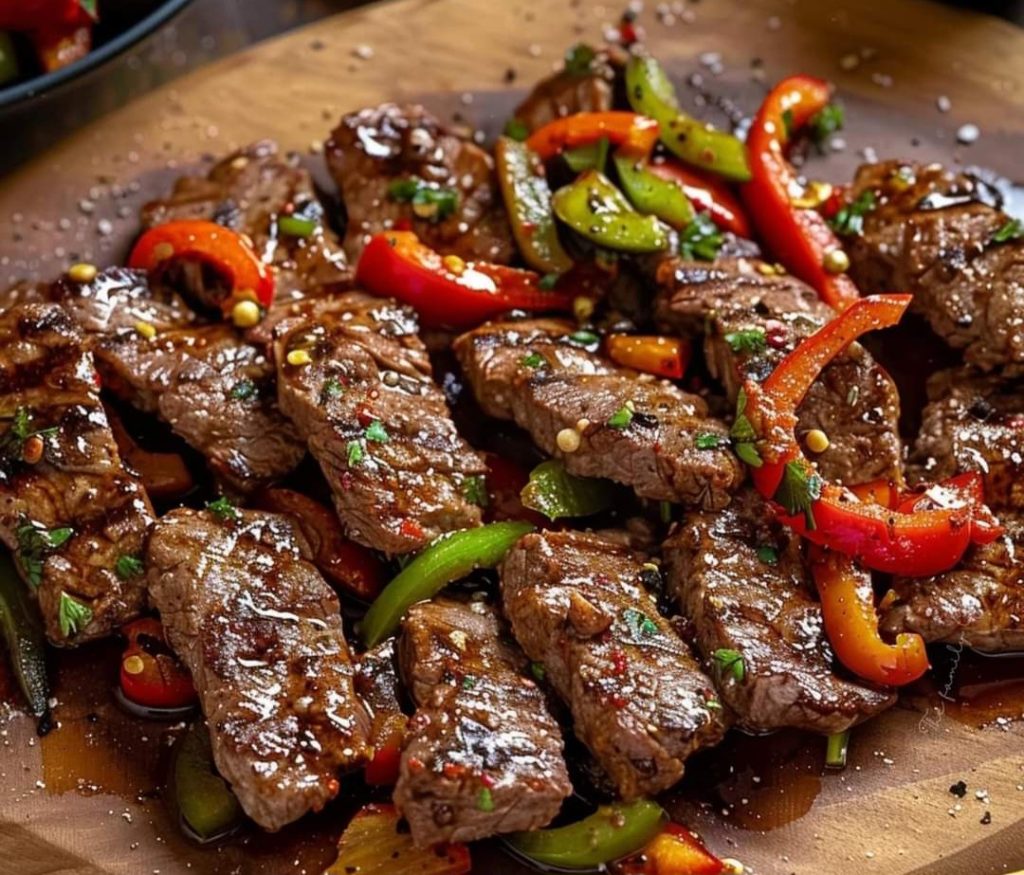 Best Ever Pepper Steak Recipe - FULL RECIPE