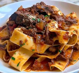 Short Ribs Ragu With Pappardelle: A Decadent Italian Recipe - FULL RECIPE