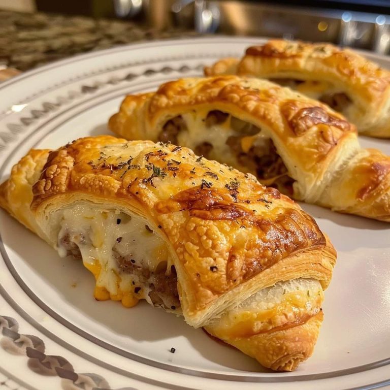 Sausage Cream Cheese Crescents - FULL RECIPE