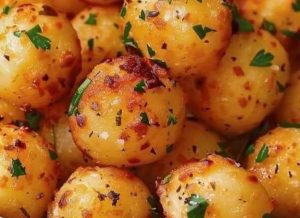 Crispy Garlic Potato Pops Recipe - FULL RECIPE