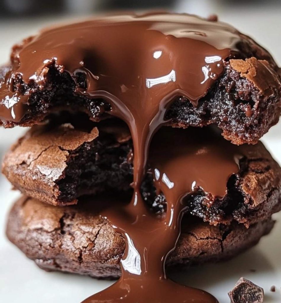 Chocolate Lava Brownie Cookies Recipe - FULL RECIPE