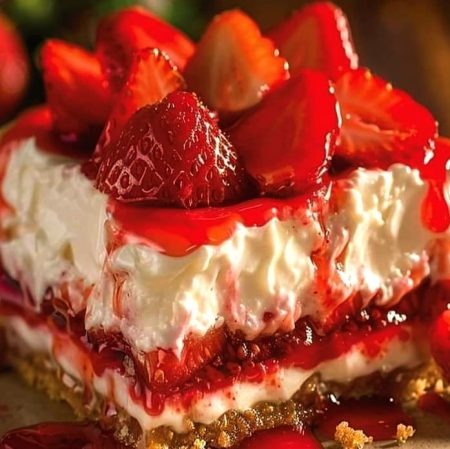 Strawberry Pretzel Dessert - FULL RECIPE