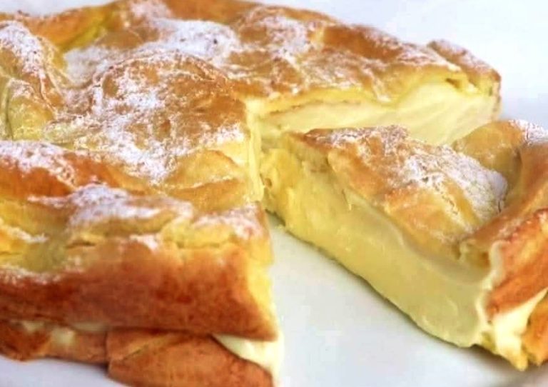 Choux Pastry Cream Cake - FULL RECIPE