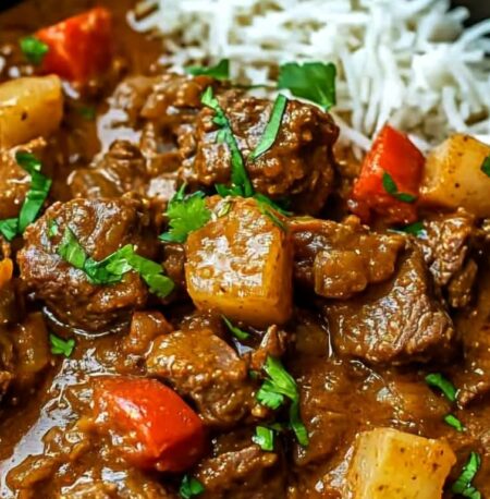 Creamy Coconut Beef Curry - FULL RECIPE