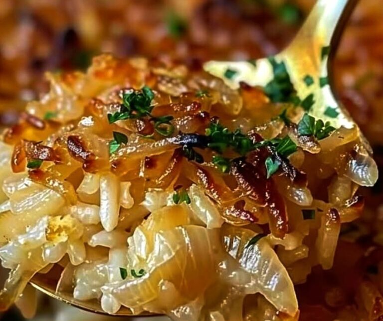 French Onion Butter Rice - FULL RECIPE