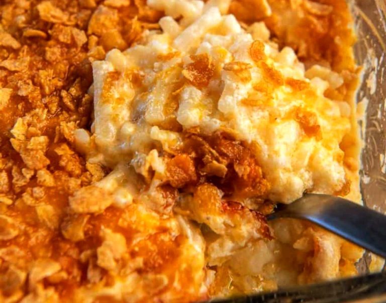 Cheesy Hash Brown Casserole - FULL RECIPE
