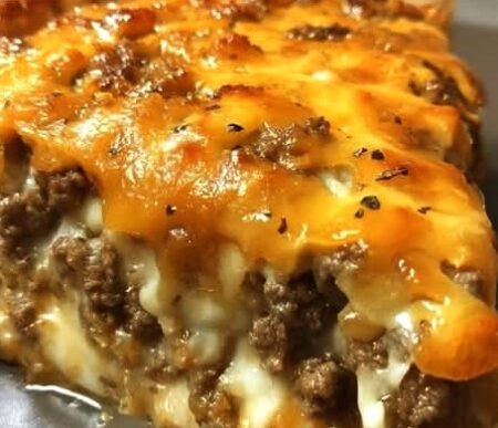 Easy Classic Cheeseburger Pie Recipe - FULL RECIPE