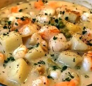 Traditional Irish Seafood Chowder Recipe - FULL RECIPE