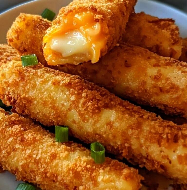 Crispy Potato Cheese Sticks Recipe - FULL RECIPE