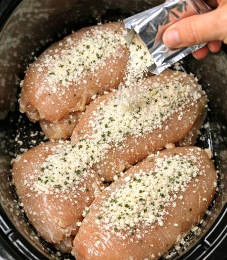 Slow Cooker Ranch Crack Chicken - FULL RECIPE