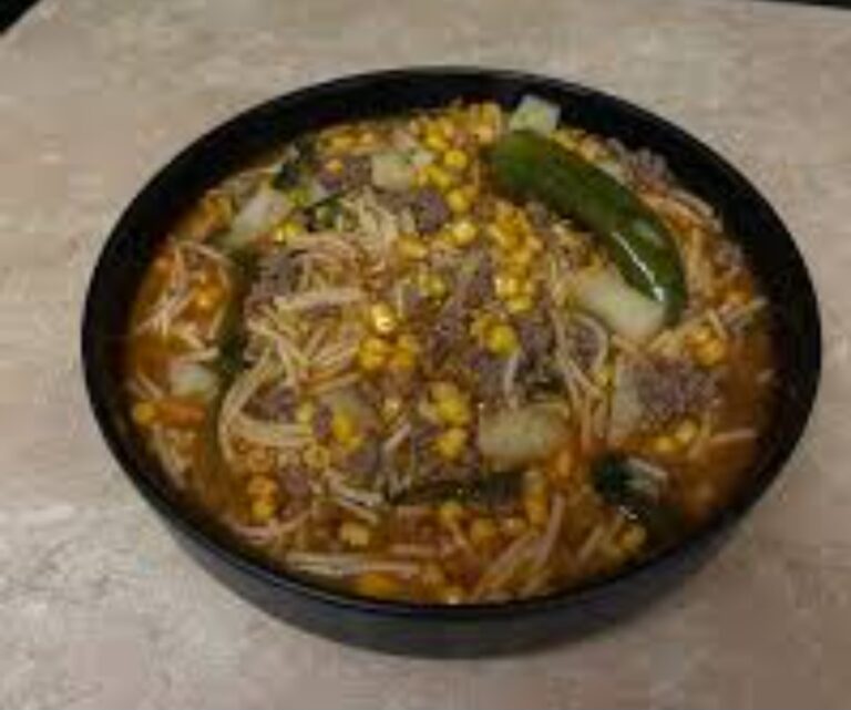 Authentic Mexican Fideo Soup with Ground Beef - FULL RECIPE